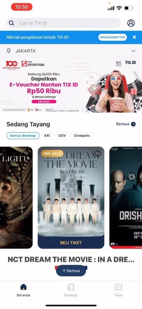 8 Aplikasi Beli Tiket Bioskop Online dan Cara Pesannya
